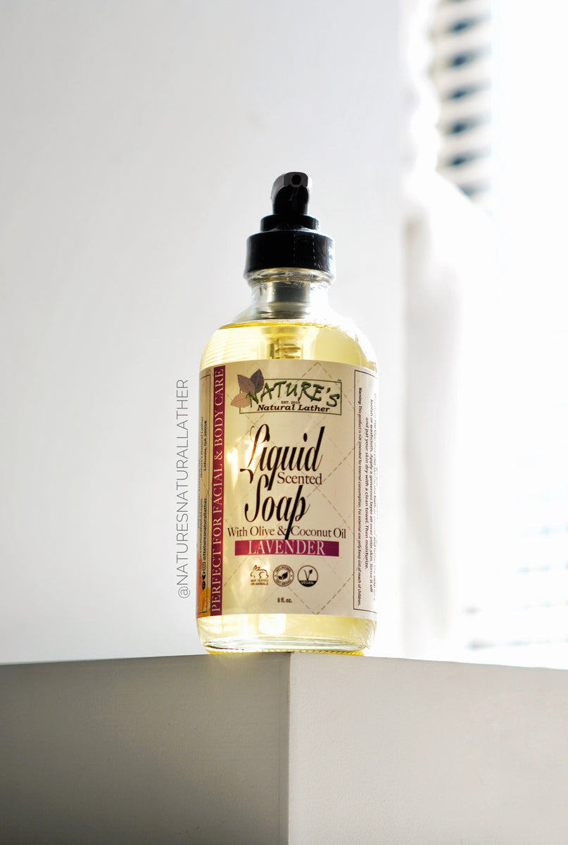 Nature's Natural Lather - Lavender Liquid Soap